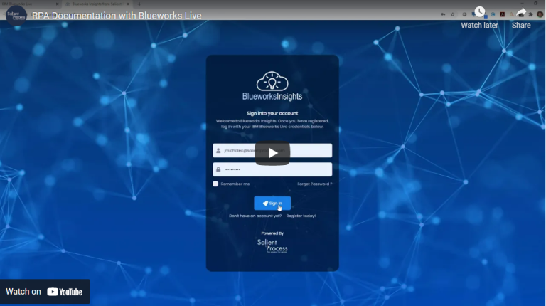 Blueworks Insights | Intuitive Process Mapping Software
