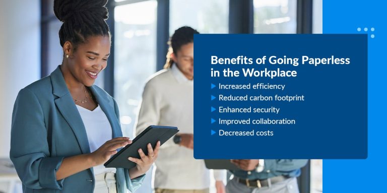 Benefits of a Paperless Workplace | Salient Process